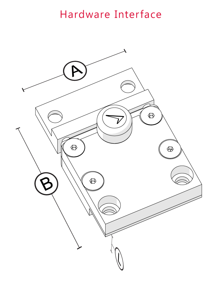 Pelvic (Hip/Thigh) Modular Hardware | Stealth Products, LLC.